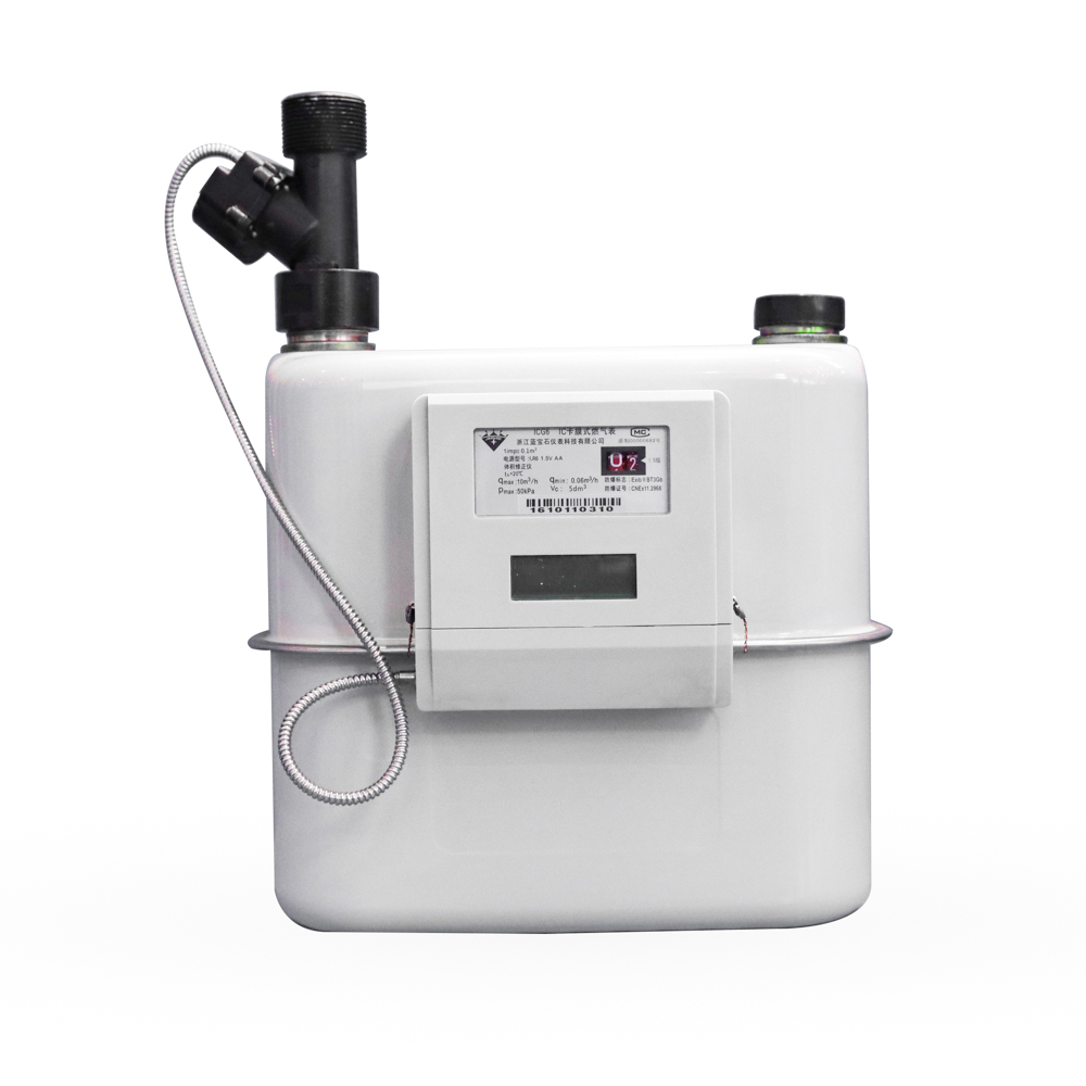 IC Card Prepaid Industrial Gas Meter ICG6～ICG40 from China manufacturer ...